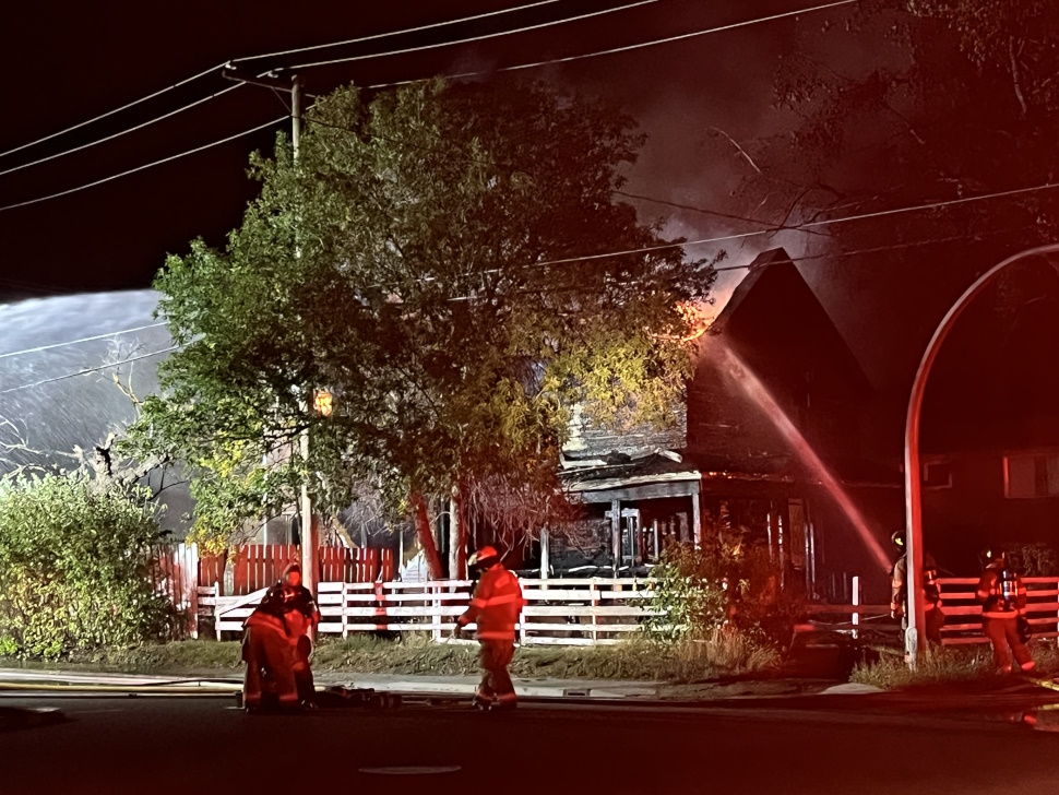 Fire near old Union Hospital site - DiscoverMooseJaw.com - Local news, Weather, Sports, Free ...